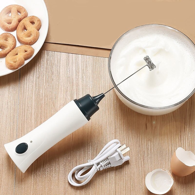 𝑭𝑺 𝑴𝒂𝒓𝒕_ Mini portable Rechargeable Hand Mixer Egg Beater And Coffee ...