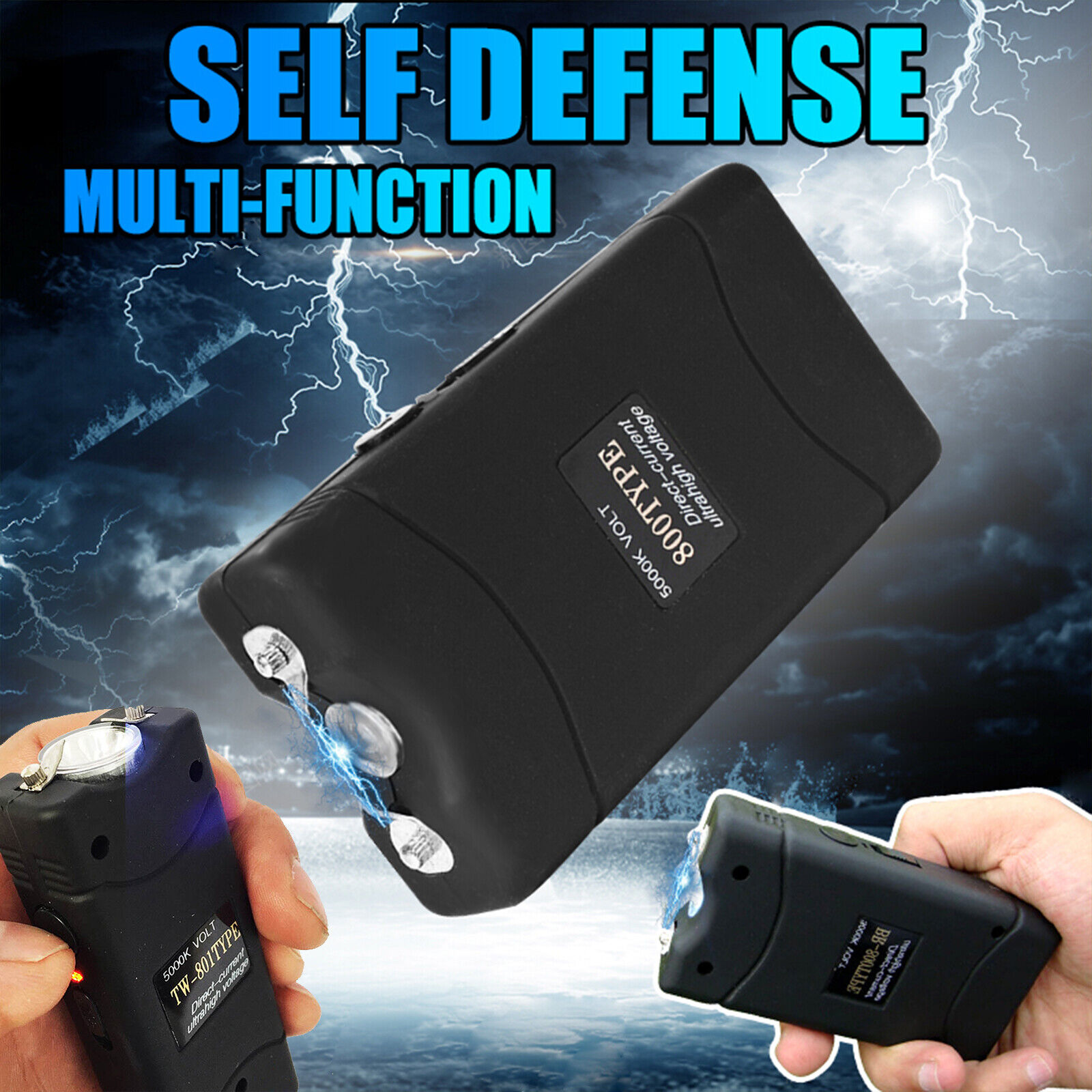 High Voltage Electric Shock Device for Self Defence (801 Type) - resellKori