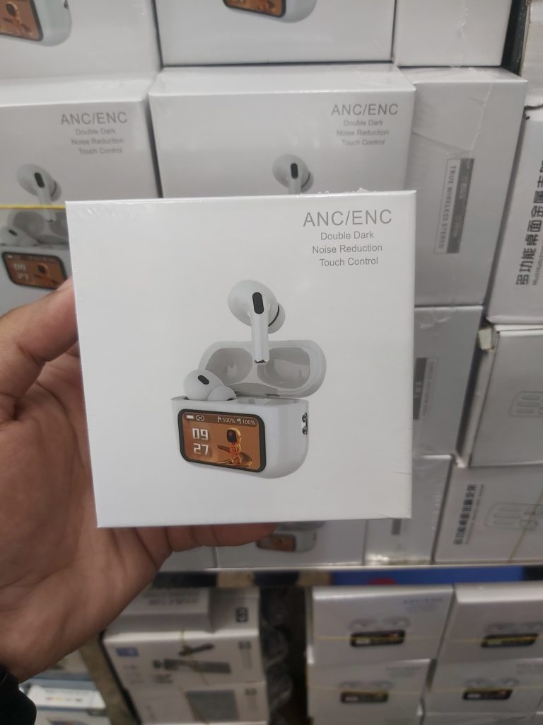 App Version A9 Pro Touch Screen Display Airpods with ANC ENC TWS ...