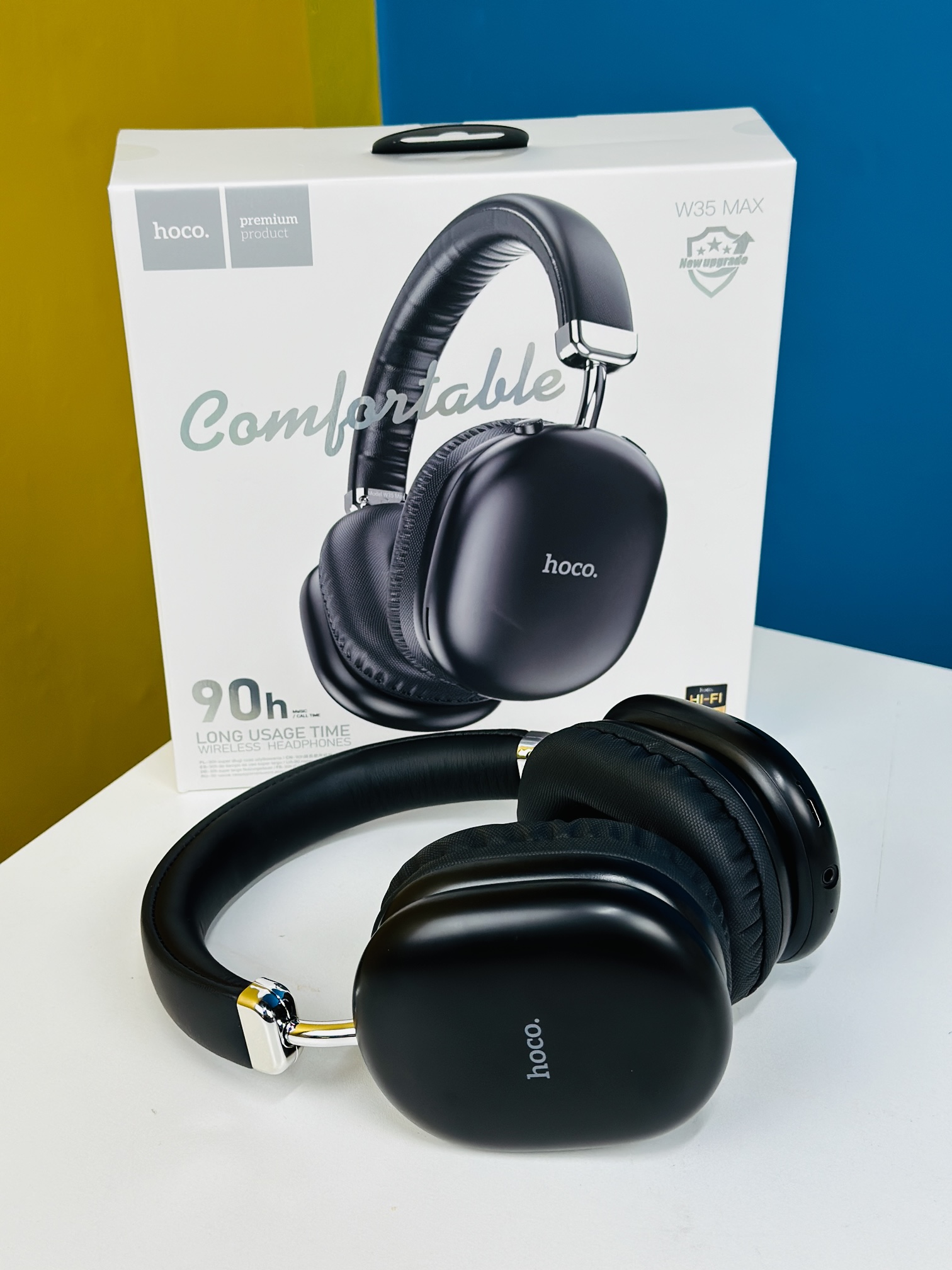 Hoco W35 Max Wireless Headphone– প্রিমিয়াম সাউন্ড, লম্বা ব্যাটারি লাইফ ...