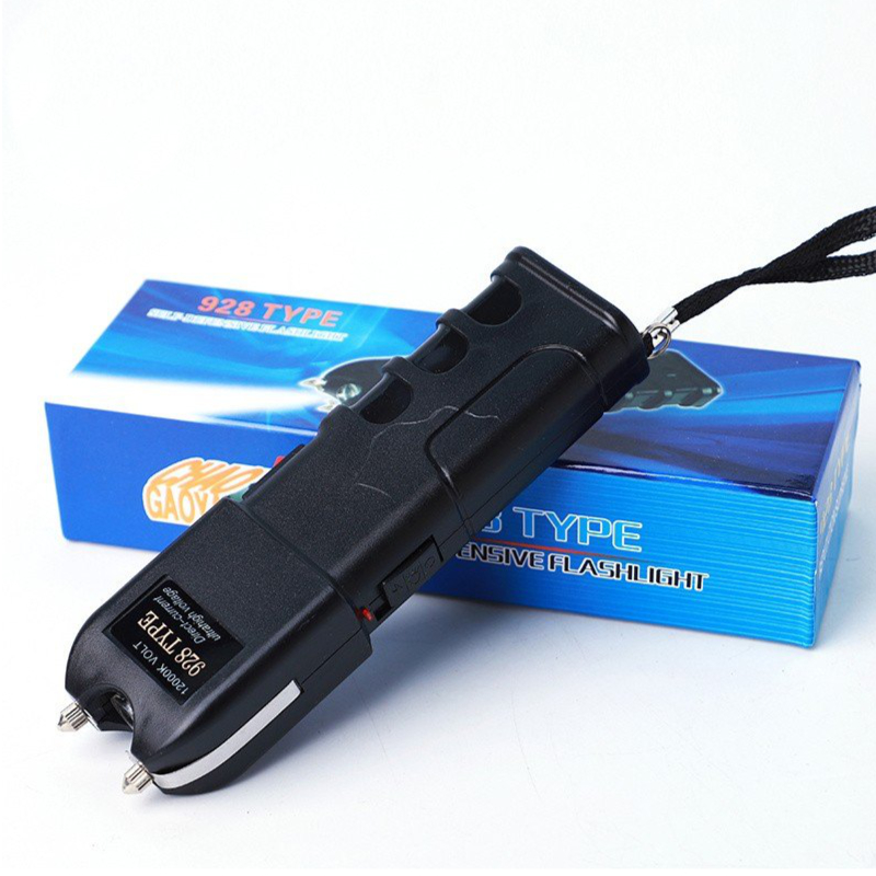 Self Defence Stun Gun-928 with Flashlight | উচ্চ ভোল্টেজ শক ও LED আলো ...